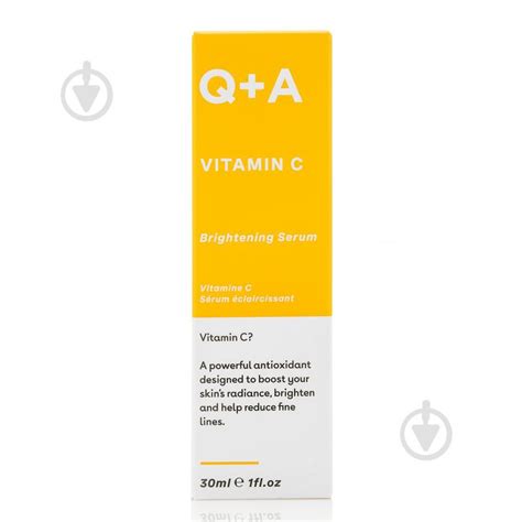 ᐉ Сироватка Q A для обличчя Vitamin C 30 мл 1 шт • Краща ціна в Києві Україні • Купити в Епіцентр