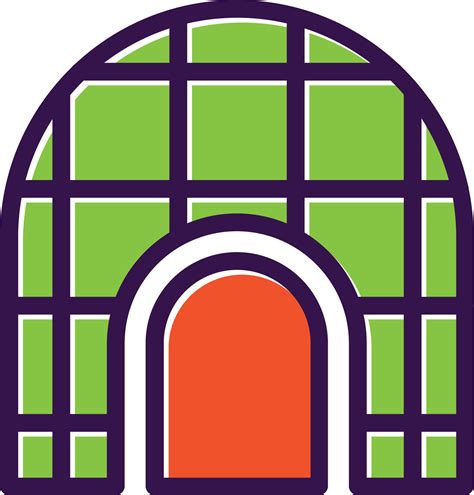 Igloo Vector Icon Design 14975628 Vector Art At Vecteezy