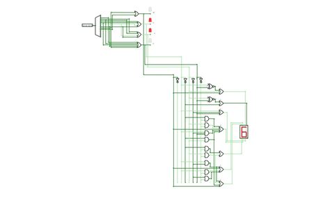 Circuitverse Bcd To 7 Segment Decoder