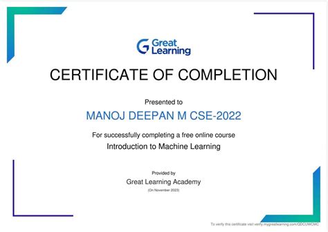 Manoj Deepan On Linkedin Machinelearning Continuouslearning Professionaldevelopment