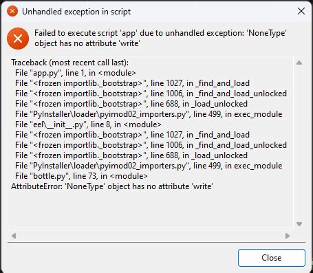 Noconsole Not Working Issue 654 Python Eel Eel GitHub