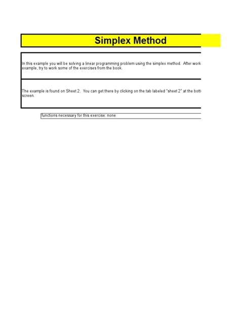 8 3 simplex method pdf linear programming theoretical computer