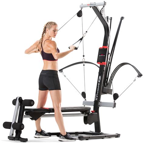Bowflex Pr1000 Home Gym With 25 Strength Exercises And Foldable Bench