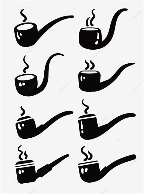 Pipes Pipe Vector Png Images Black Pipe Vector Material Fathers Day Father Vectors Material