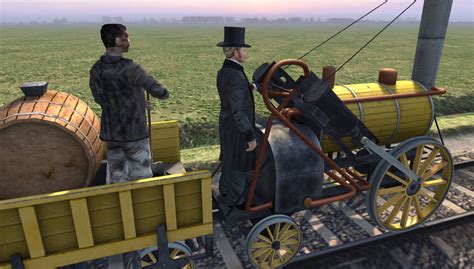 스티븐슨의 로켓 호 1829 3d 애니메이션 Mozaik 디지털 교육과 공부