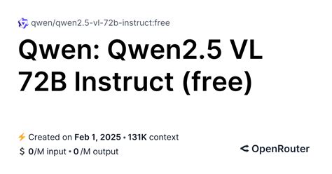 qwen qwen2 5 vl 72b instruct free run with an api openrouter