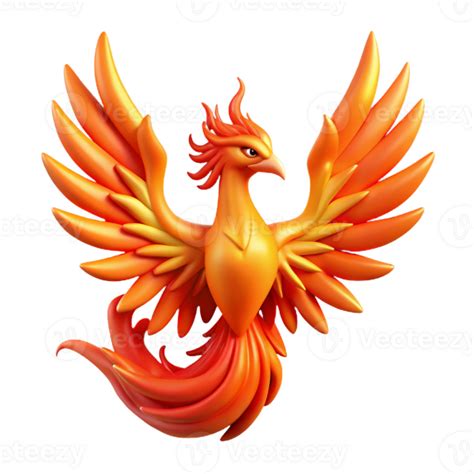 3d Render Of A Phoenix 54590681 Png