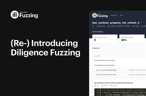 Consensys Diligence On Linkedin Re Introducing Diligence Fuzzing Consensys Diligence