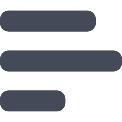 Left Align User Interface And Gesture Icons