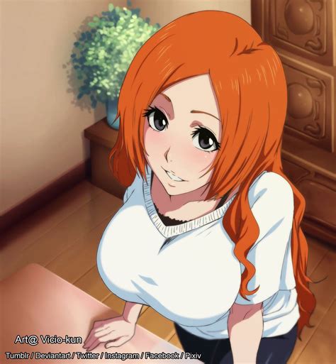 Inoue Orihime Bleach Drawn By Viciocusimano Danbooru