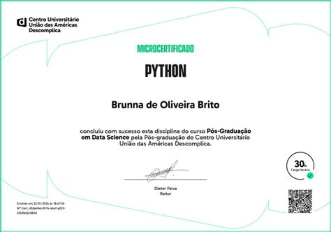 Brunna Brito No Linkedin Microcertificadopos Descomplica