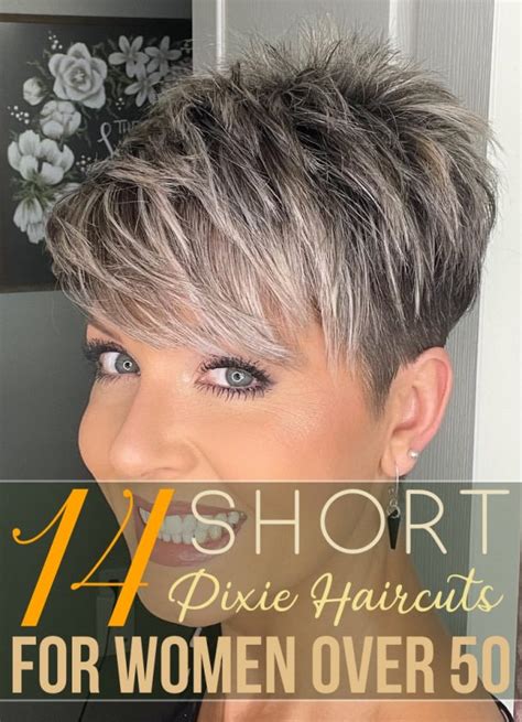 14 Short Pixie Haircuts For Women Over 50