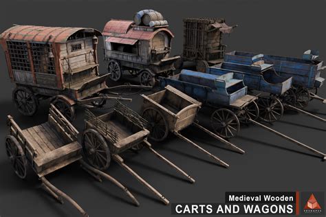 Types Of Medieval Wagons
