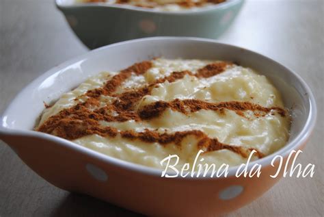 Belina Da Ilha Arroz Doce Da Bimby