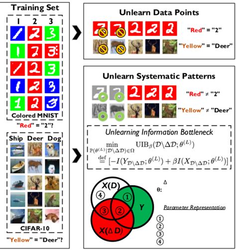 논문 리뷰 Unlearning Information Bottleneck Machine Unlearning Of Systematic Patterns And Biases