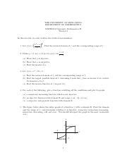 Tutorial 1 Pdf THE UNIVERSITY OF HONG KONG DEPARTMENT OF MATHEMATICS