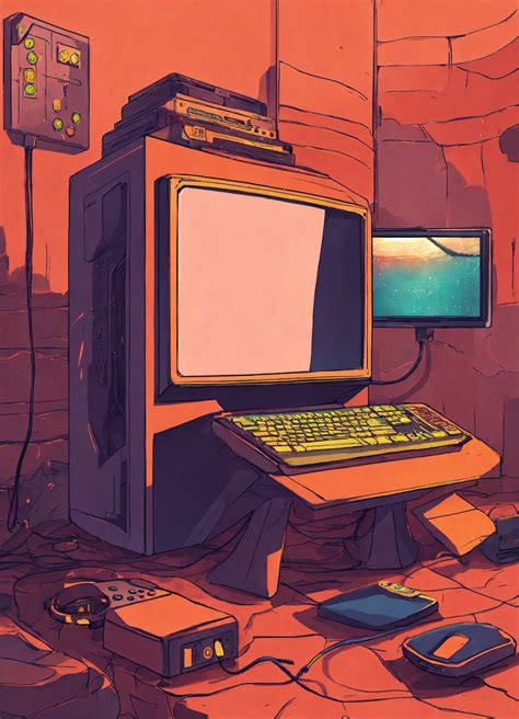 Lexica I Would Like A Stylized Illustration Of A Gaming Pc With