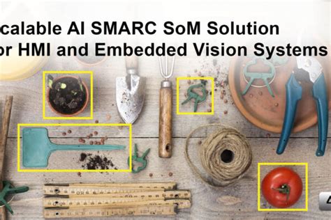 Scalable AI SMARC SoM Speeds Embedded Vision Development