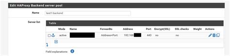 Haproxy Ssl Passthrough Finally Works Fine Rpfsense