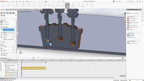 Spring Wooden Toy Solidworks Tutorial Spring Wooden Toy Solidworks Tutorial