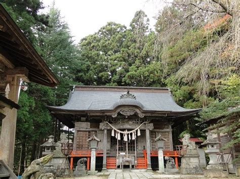 刈田嶺神社里宮 北東北自然の風景