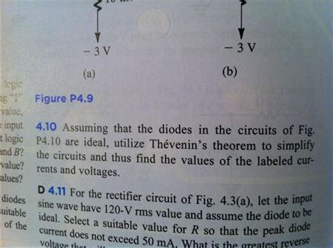 Solved Assuming That The Diodes In The Circuits Of Fig Chegg