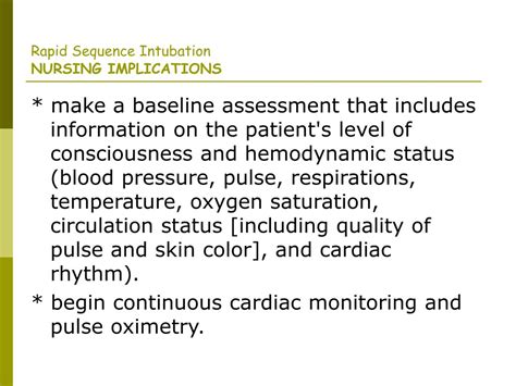 PPT Rapid Sequence Intubation PowerPoint Presentation Free Download ID