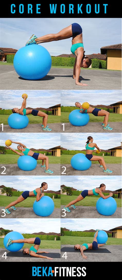 Exercise Workout Ball Exercises