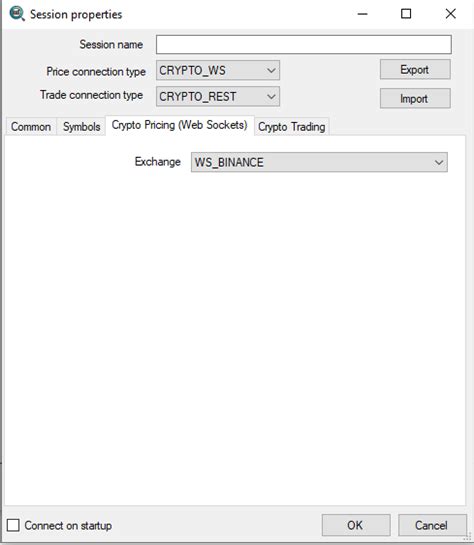 Adding CryptoCurrencies Exchange Session HFT Arbitrage Platfrom