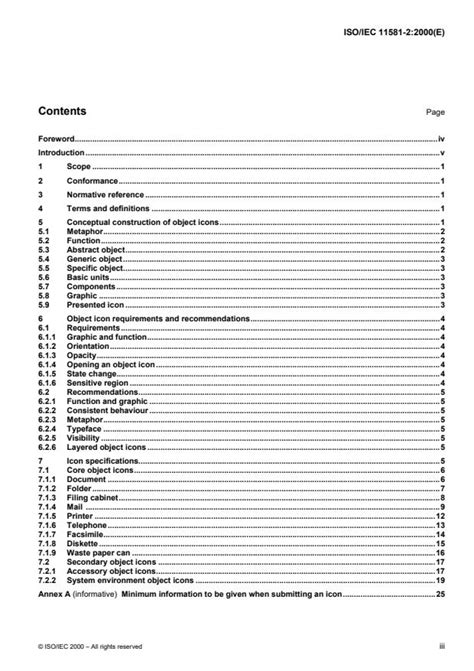 ISO IEC 11581 2 2000 Information Technology User System Interfaces And Symbols Icon Symbols