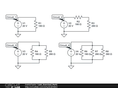 Lab Exercise Part CircuitLab Lab Exercise Part CircuitLab
