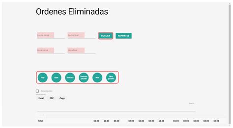 Reports Deleted Orders Centro De Ayuda