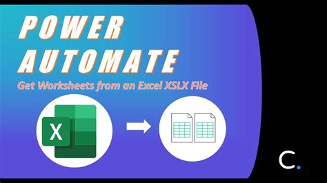 How To Get All Worksheets From An Excel Xlsx File In Power Automate