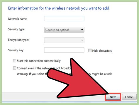 How To Connect To A Hidden Wireless Network With Windows Steps