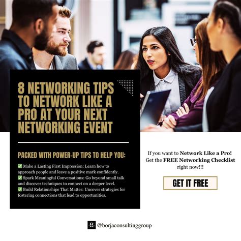 Networkingchecklist Networkingtips Networkingevent