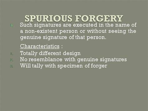 Signature Forgery PPT Forensics Digest
