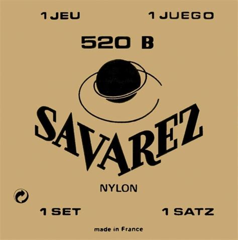 Savarez Classical Guitar Strings 520b Musical Instruments