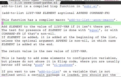 209emacs Lisp向列表中增加元素elisp Add To List Csdn博客
