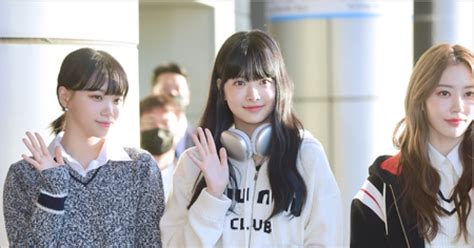 [md포토] 르세라핌 홍은채 귀여움 가득 막내 미소