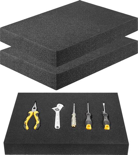 3 Pcs Cuttable Foam Pads 16x12x2 Inch Foam Philippines Ubuy