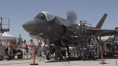 Ground Testing For F 35 Gun Conducted At Edwards Afb Air Force Article Display