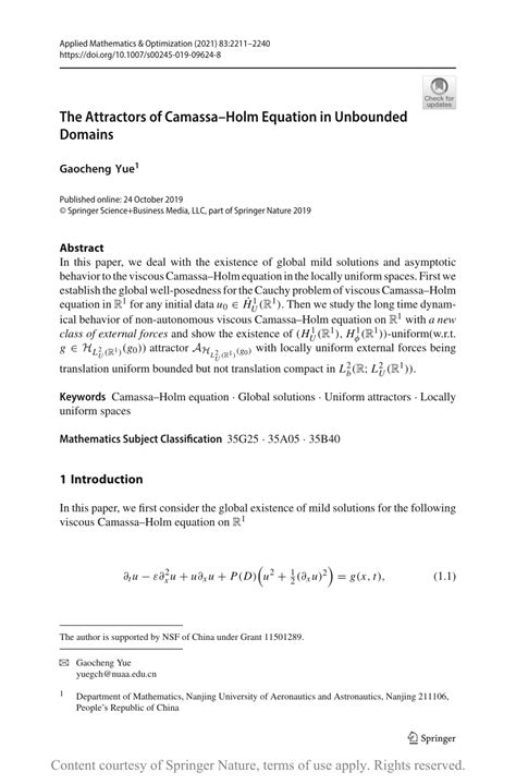 The Attractors Of Camassa Holm Equation In Unbounded Domains