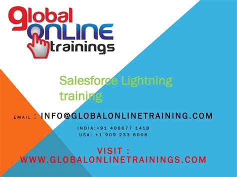 Ppt Salesforce Lightning Training Salesforce Lightning Developer Training Powerpoint
