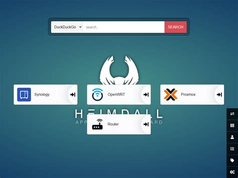 群晖必备docker镜像：heimdall Ricks Blog
