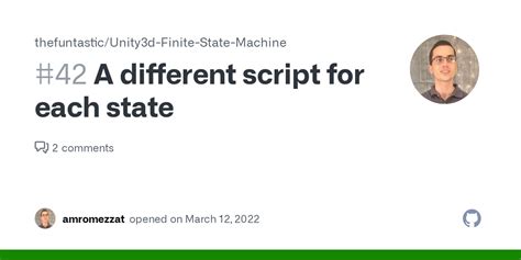 A Different Script For Each State Issue 42 Thefuntastic Unity3d