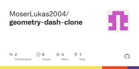 GitHub MoserLukas Geometry Dash Clone