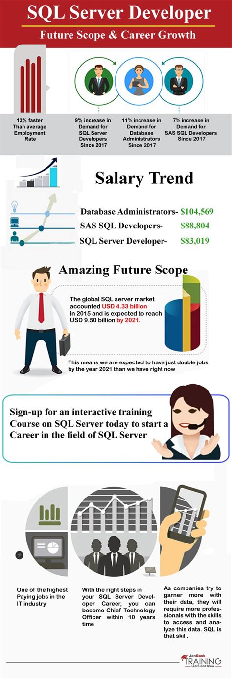 future career growth and scope of sql developer programmer