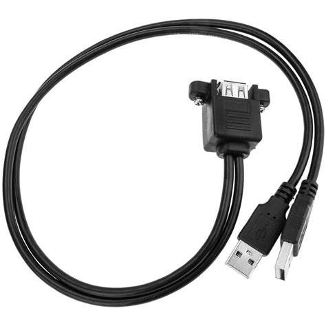 Adapter USB Male X To USB Female Double For Panel Cablematic