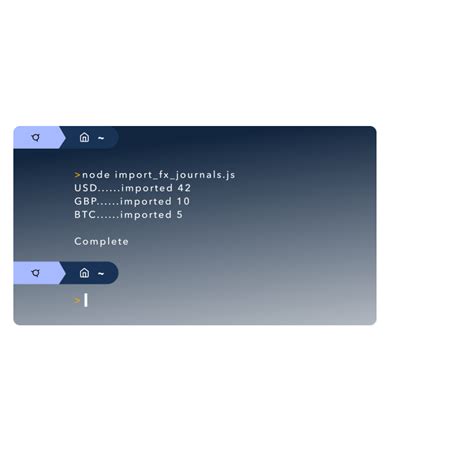 accounting api softledger