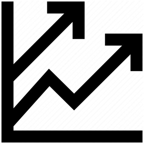 Analytics Arrows Bar Chart Graph Stats Up Icon